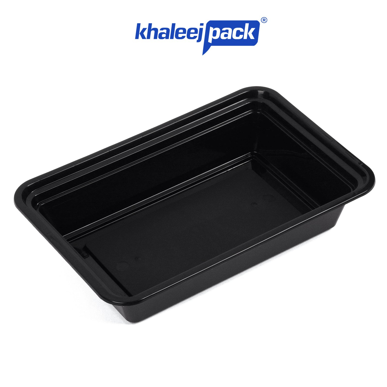 32 oz Black Base Microwaveable Food Container With Lids – (5 PCS ...